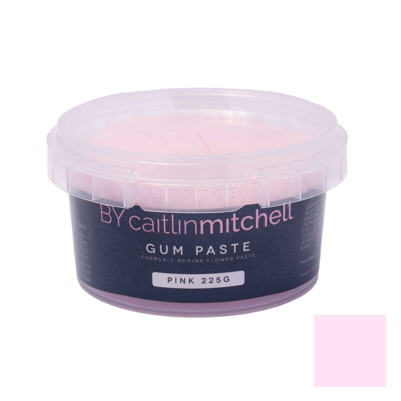 BYCM - Gum Paste - Pink - 225g Tub | ByCM Products